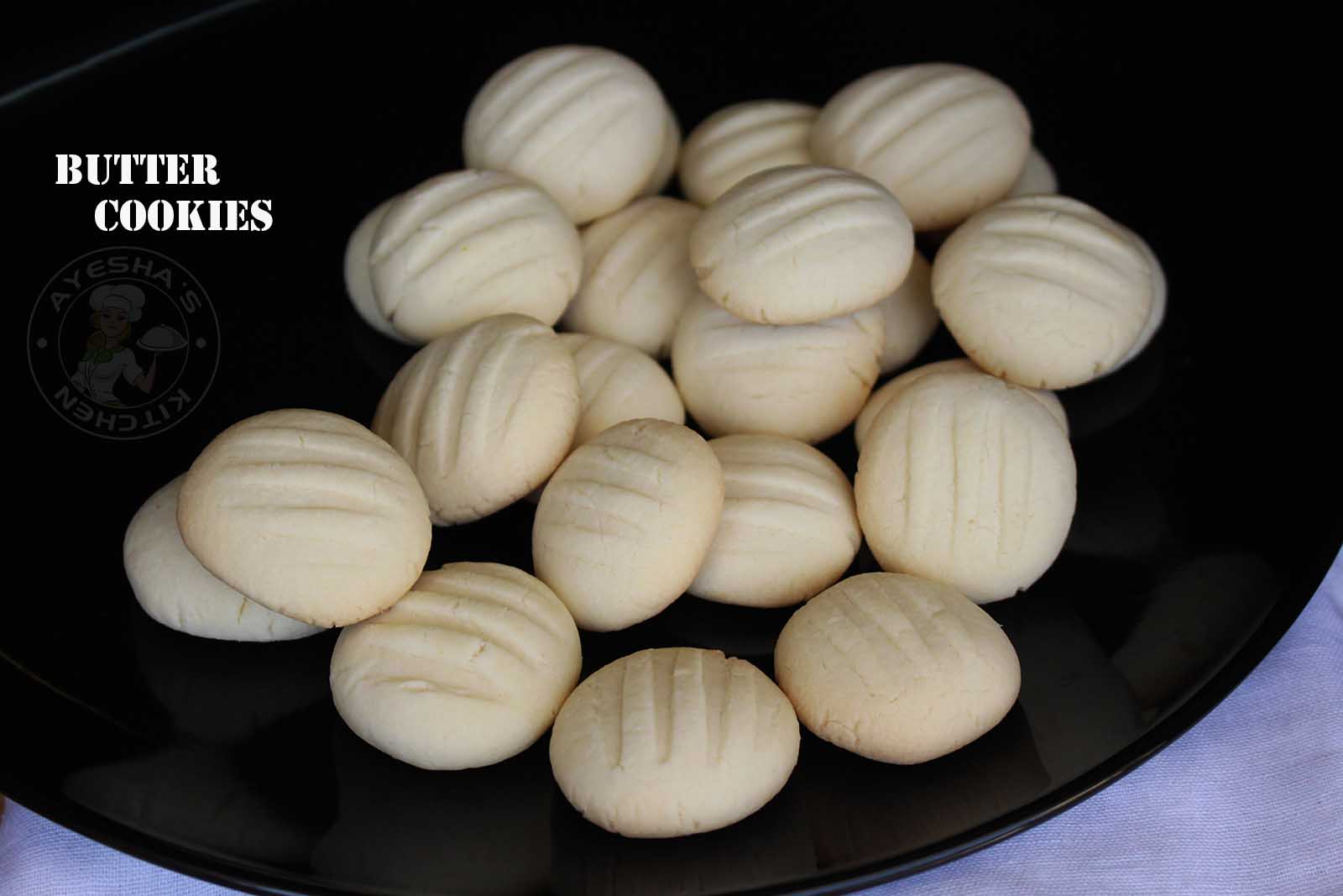 PERFECT EASY BUTTER COOKIES - BEST BUTTER COOKIES RECIPE