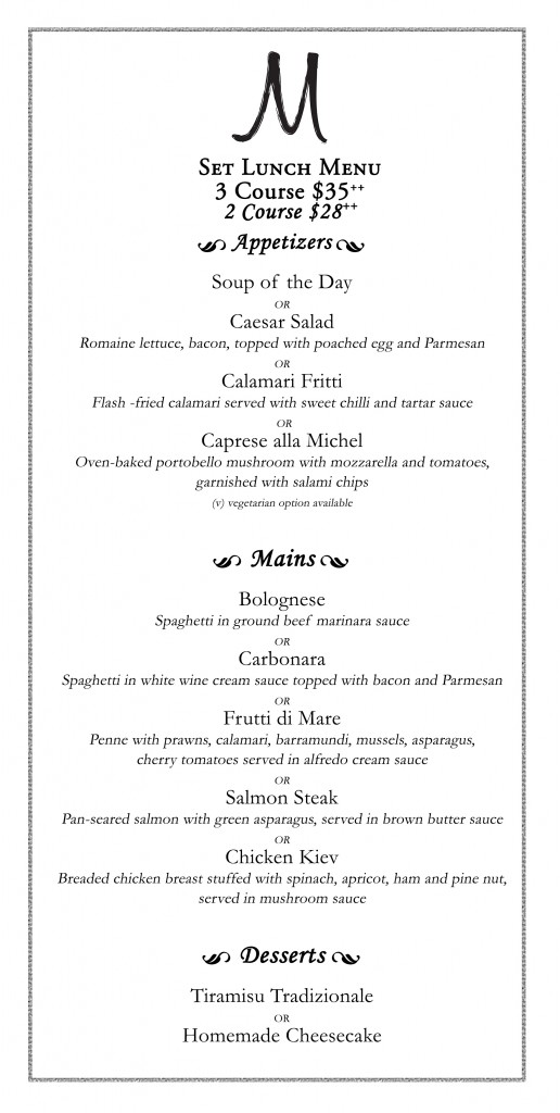 Jan Loves to Eat: Michelangelo's