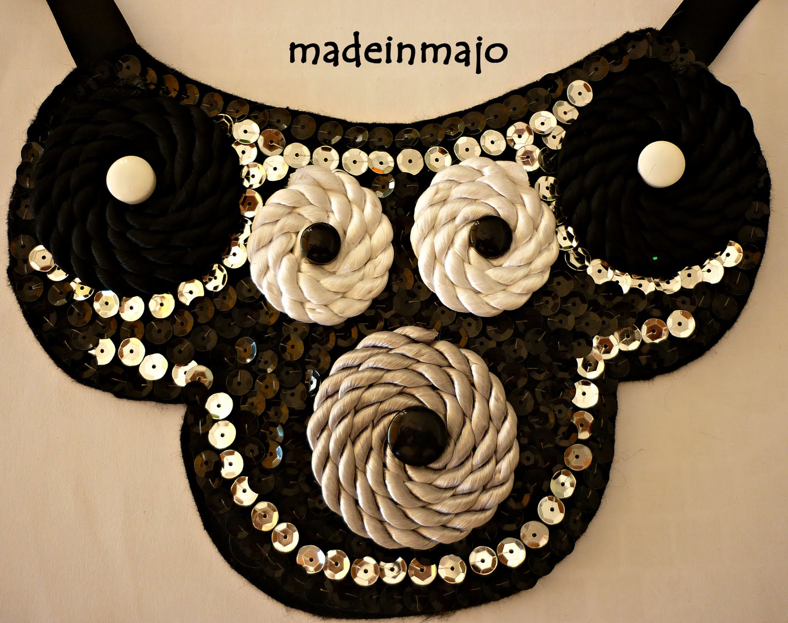 Creaciones madeinmajo: PASO A PASO COLLAR BABERO