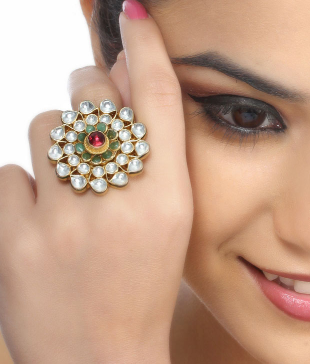 “Simplicity is the keynote of all true elegance.” : Big Rings For Women