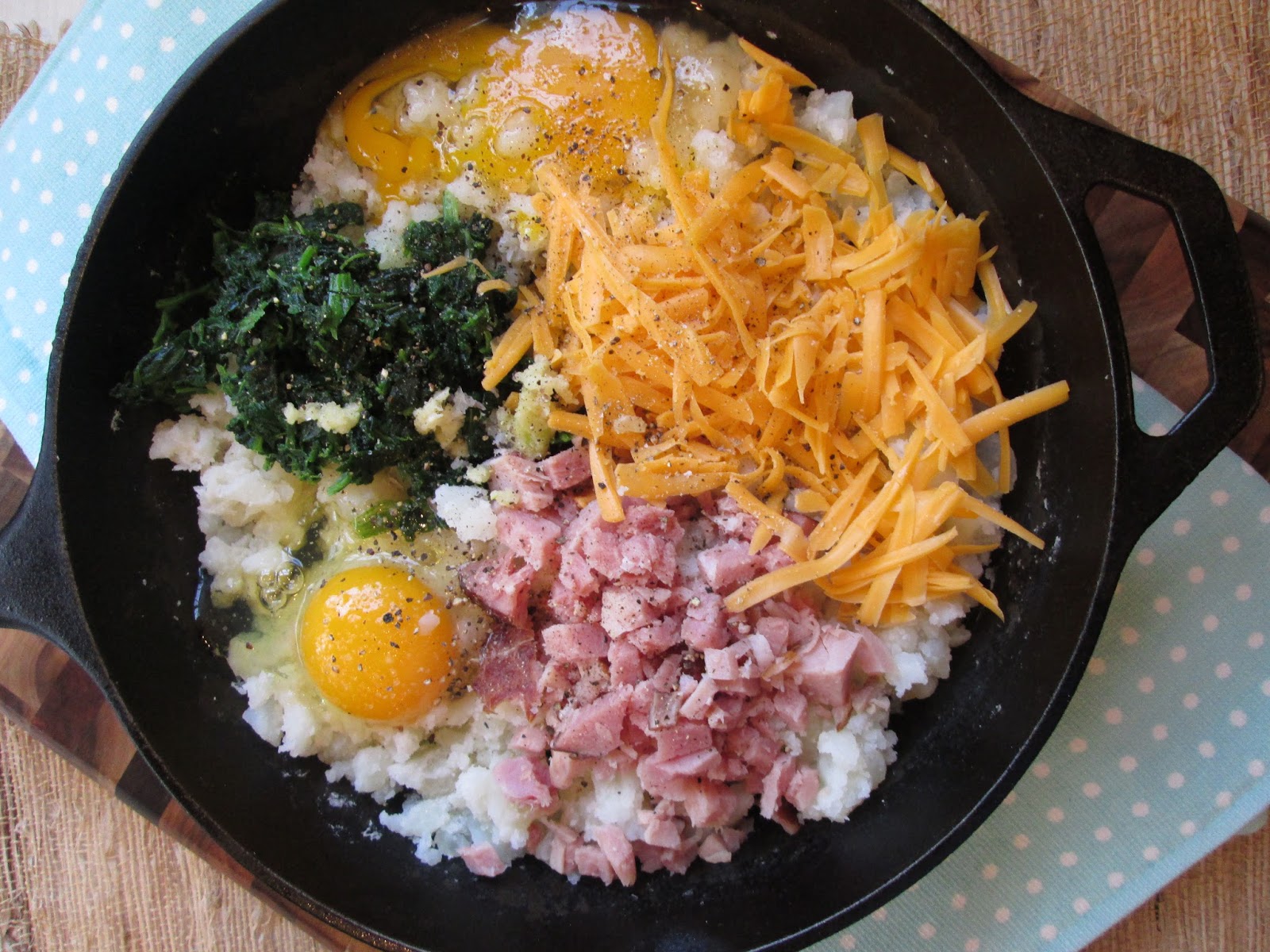 Stirring the Pot: Potato and Ham Fritters for Easter Brunch