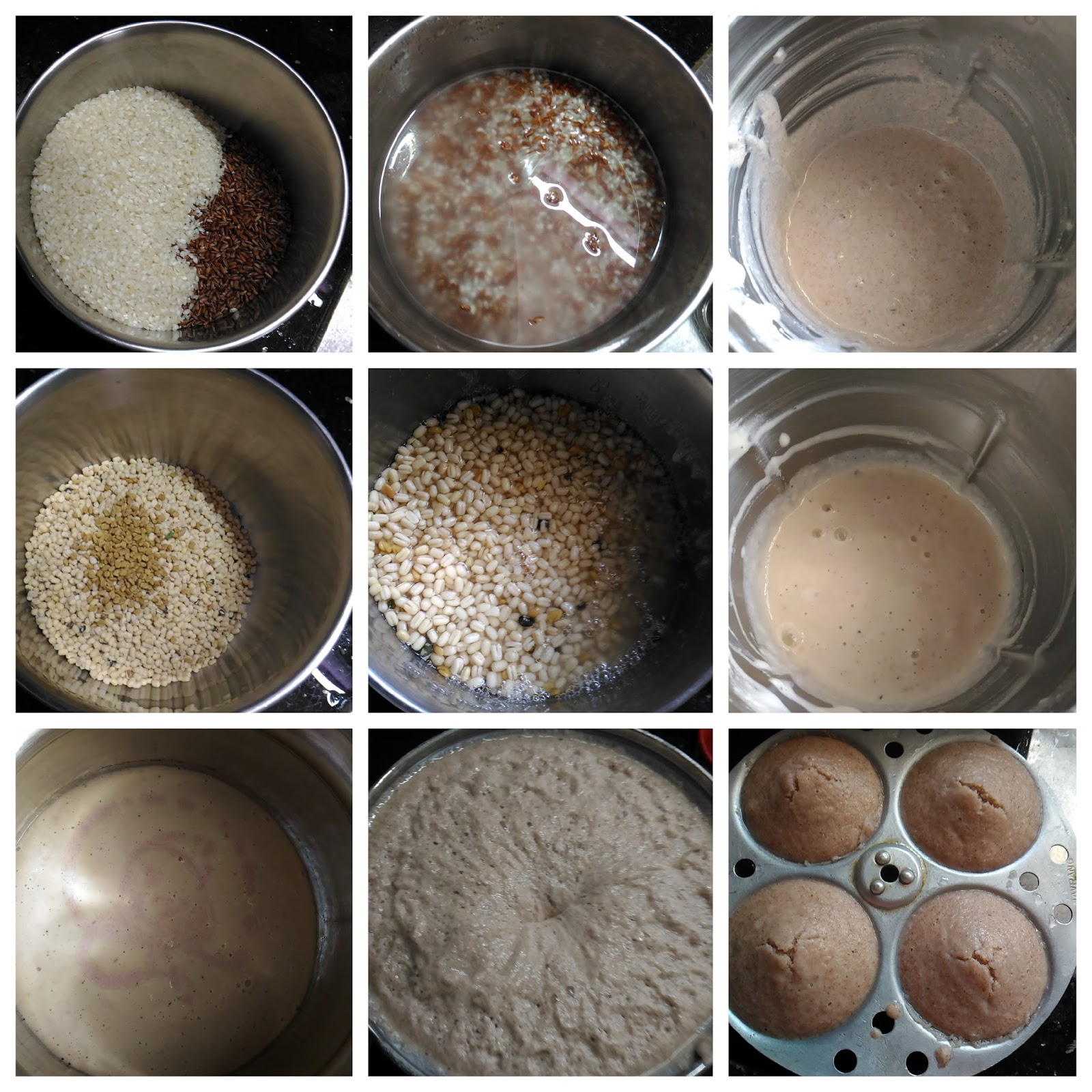 Red Rice Idli | ~ Kurinji Kathambam