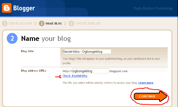 How To Create a blogspot.com blog FREE - OgbongeBlog