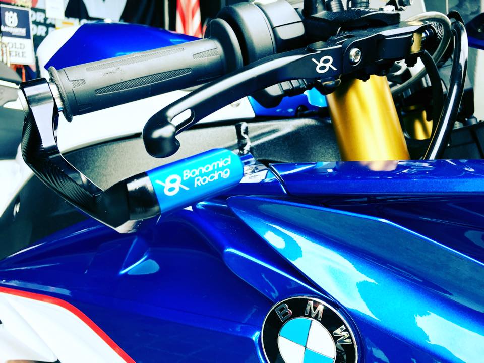 SBK Motoworks: Bonamici Racing lever kit + brake lever protection