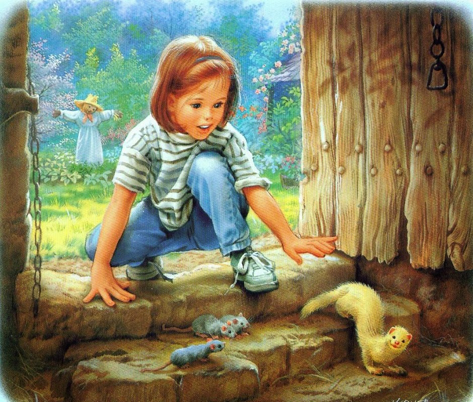 BlushingEyes: Drawings of Marcel Marlier known as Martine