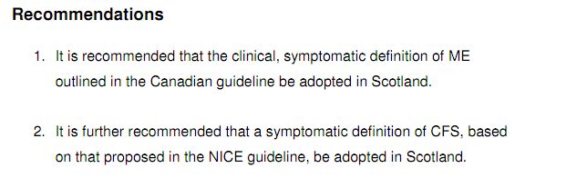 THE NICEGUIDELINES BLOG: NHS Scotland recommends to diagnose ME with ...