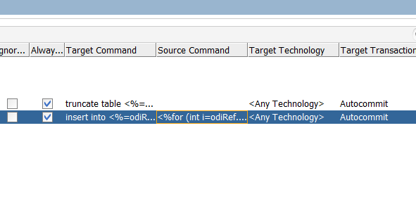 ODI 12c Direct Load with no Flow control $ Tables from Source to Target - DELIVERBI Blog GCP ...