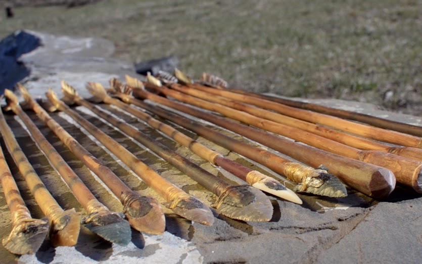 10engines: primitive arrow making -roots vt