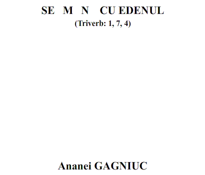 rebusmania-blog-ciocianu: Enigma de week-end: rebus total - SEAMĂNĂ CU ...