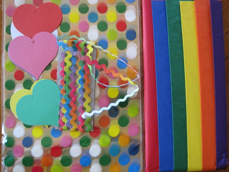 the vintage umbrella: Rainbow Birthday present