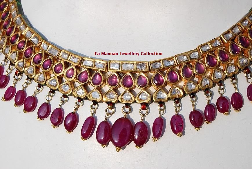 Ruby Necklace Jewellery Collection 03 ~ Fashion Jewellery