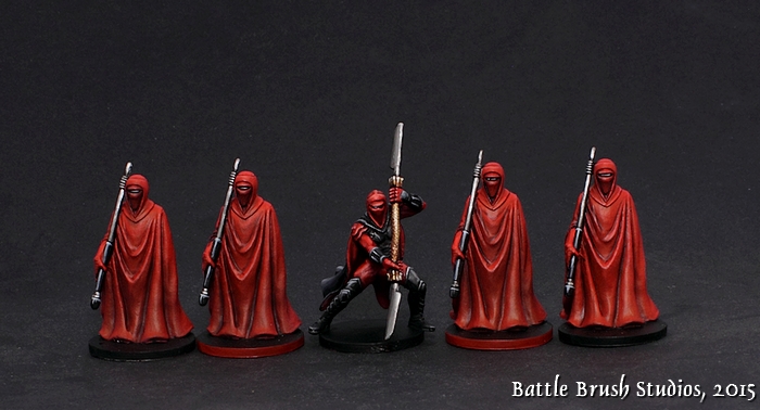 Battle Brush Studios: Showcase: Star Wars Imperial Assault Royal Guard