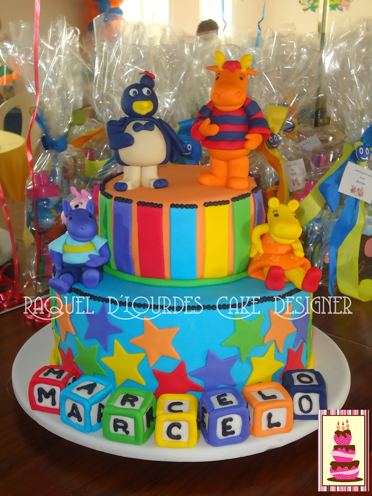 Raquel D'Lourdes Cake Design: Bolos Infantis