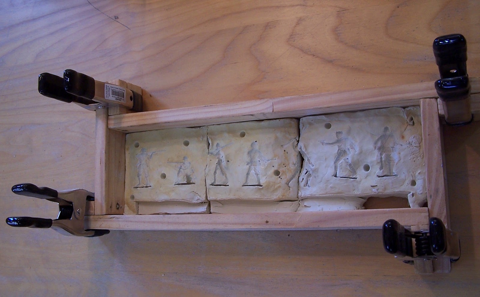 WWII Plastic Toy Soldiers: Mold Making and Casting