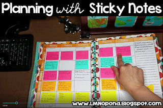 LMNO Pond: Planning with Sticky Notes