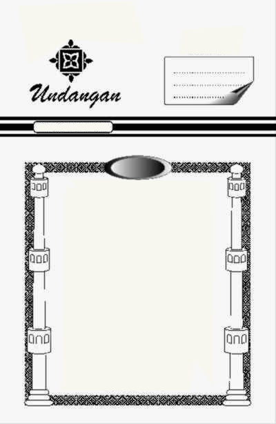 Membuat Undangan Hajatan ~ Tips,trik