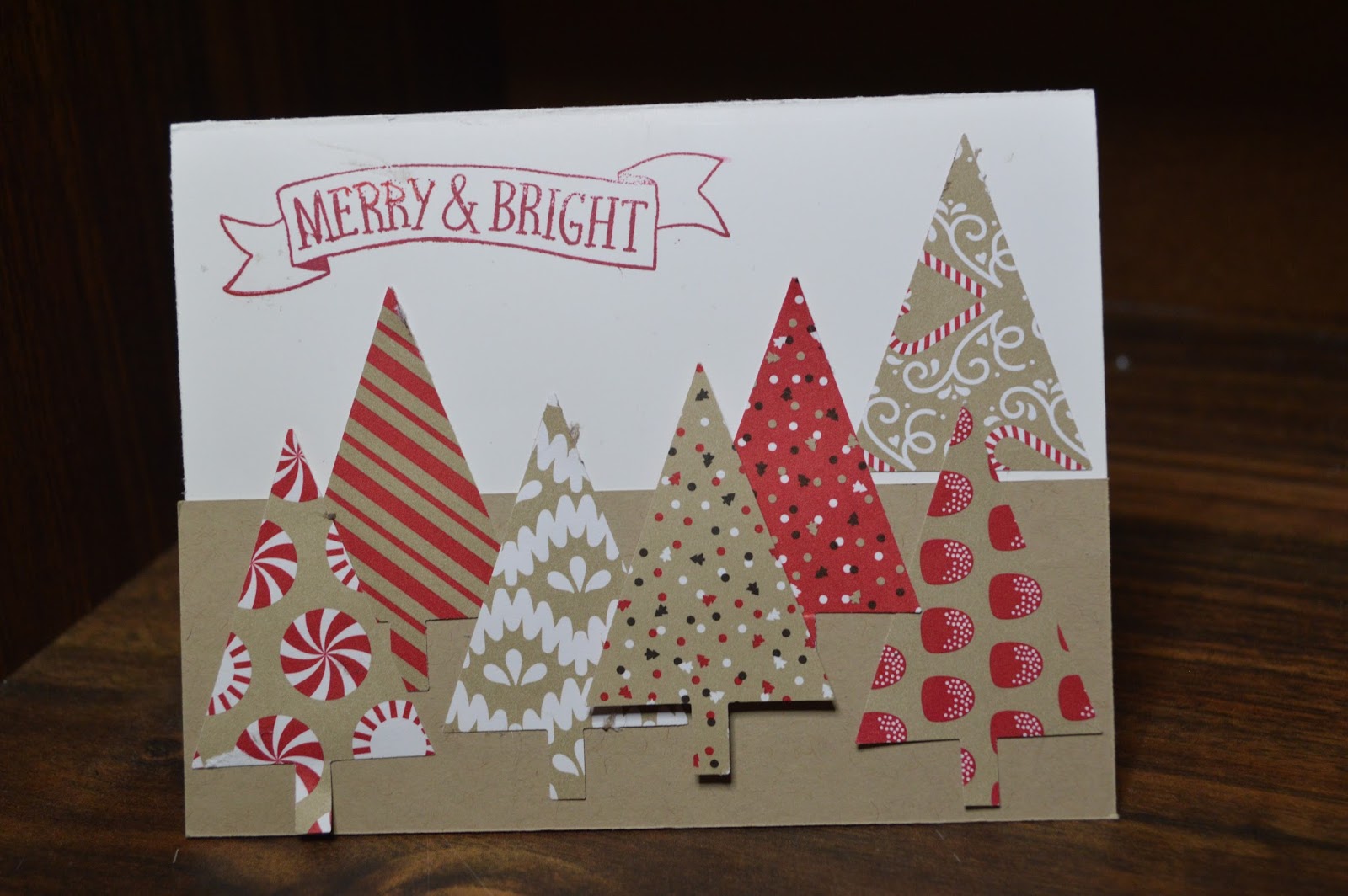 Angel Stamps: Cards Featuring Christmas Trees