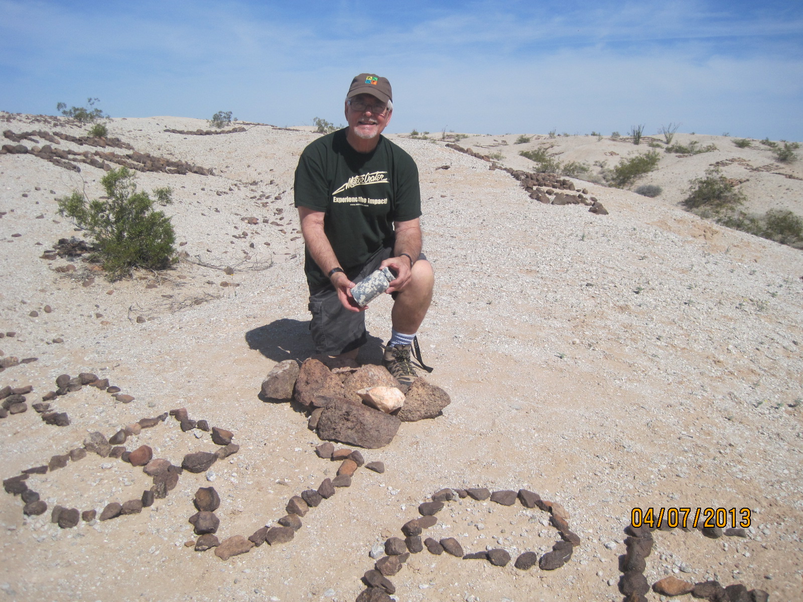 Frank's Log Book: yuma/Graffiti hill 4/7