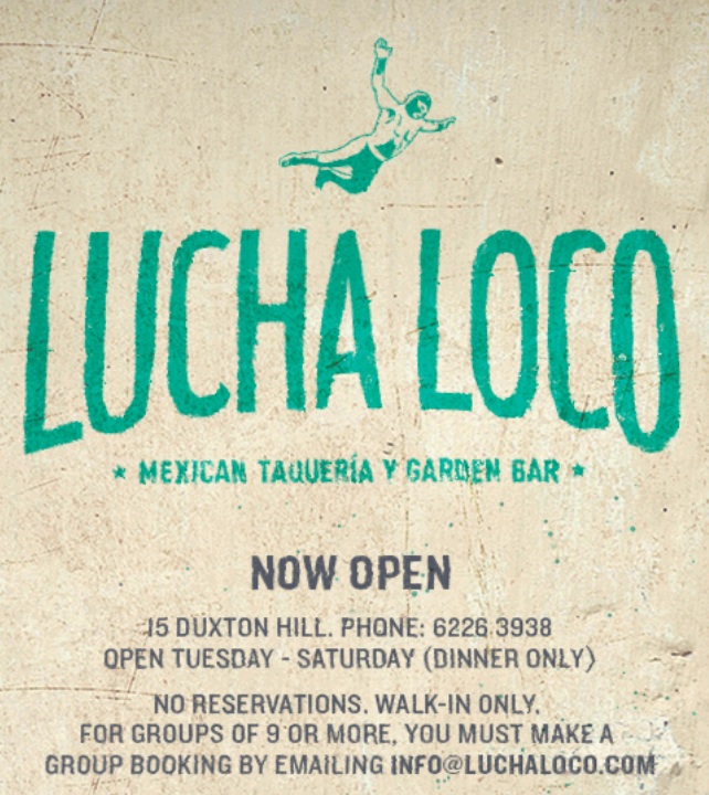 HUNGRY HOSS: Lucha Loco, Singapore