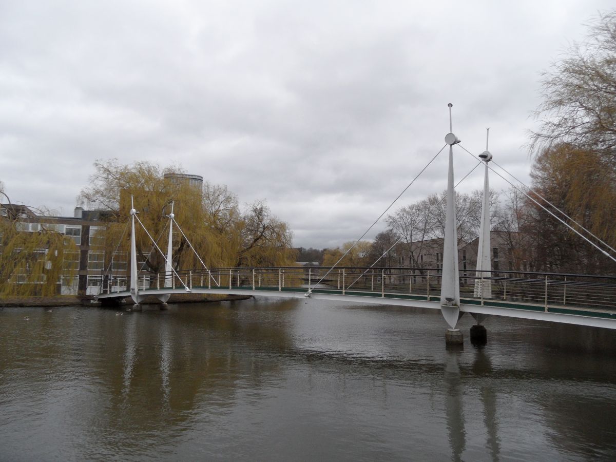 The Happy Pontist: Yorkshire Bridges: 9. Cable-stayed footbridge at ...