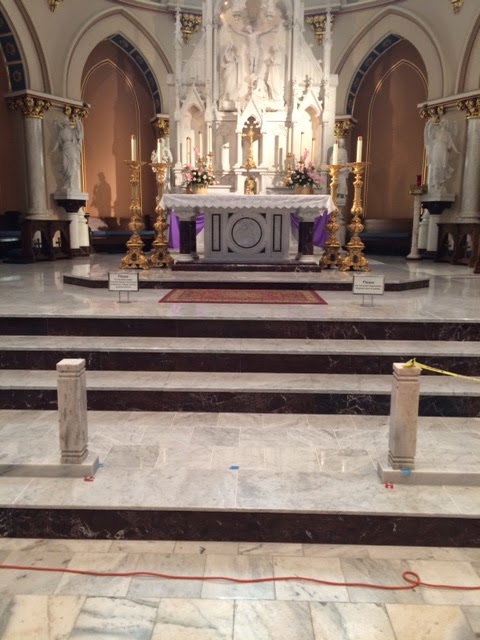 southern orders: ALTAR RAILING RESTORATION WORK UNDERWAY AT SAINT ...
