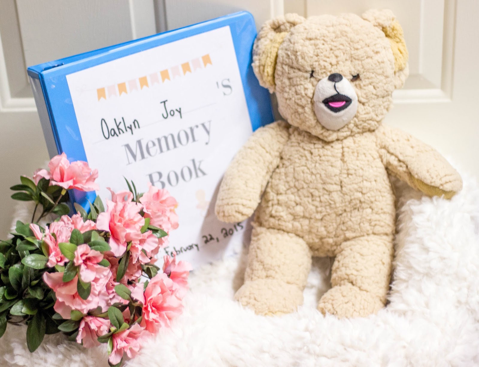 DIY Children's Memory Book with Snuggle | For the Joy of Life.