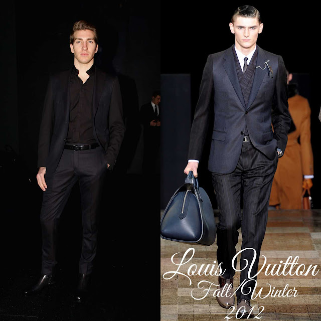 Alan Cappelli en Louis Vuitton – Salvatore Ferragamo Fall/Winter 2013 Show