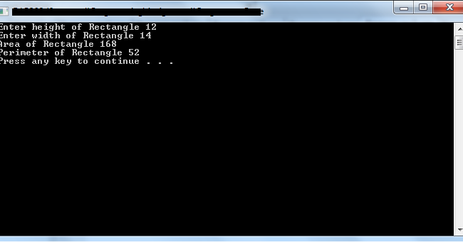 Write a program in C++ to find the Area and Perimeter of a Rectangle ...