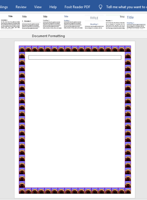 Cara Memasang Bingkai Pada Microsoft Word - Gurutiknesia