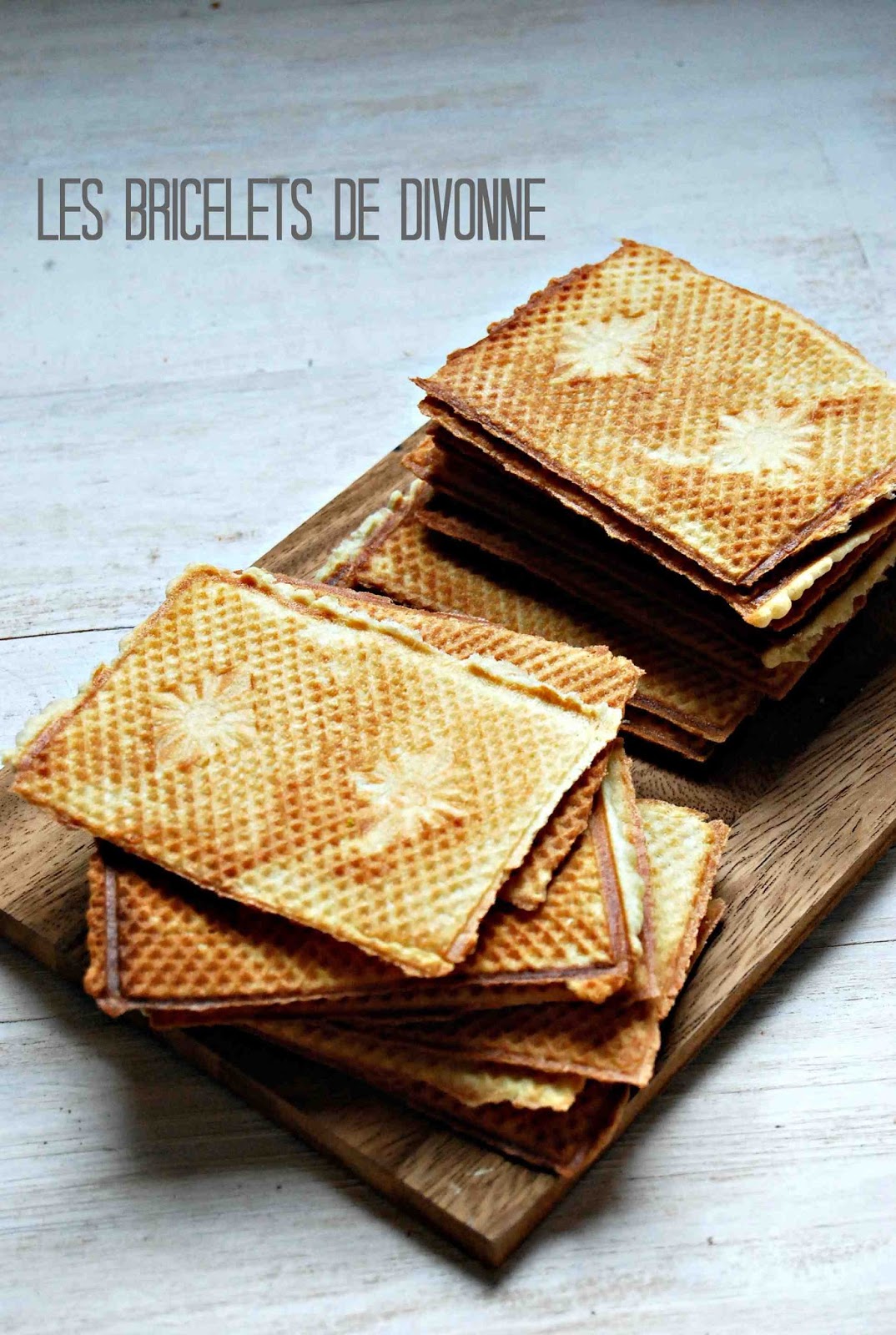 Les bricelets, petites gaufrettes suisses