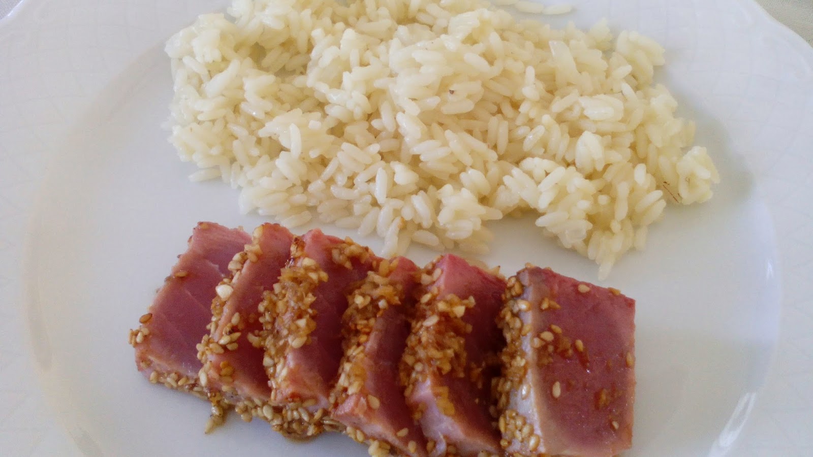 Comida da Tia Gracinha: Atum tataki