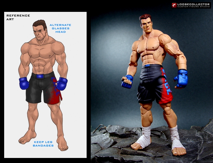 Loosecollector Custom Figures Archive: Johnny Cage (original)