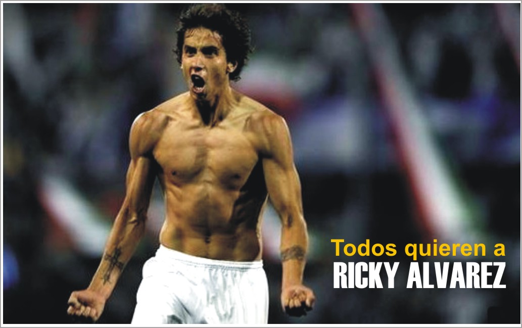 LA PELOTA NO DOBLA: Todos quieren a Ricky Alvarez.