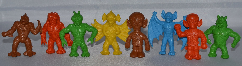 Little Weirdos: Mini figures and other monster toys: Diener Space ...