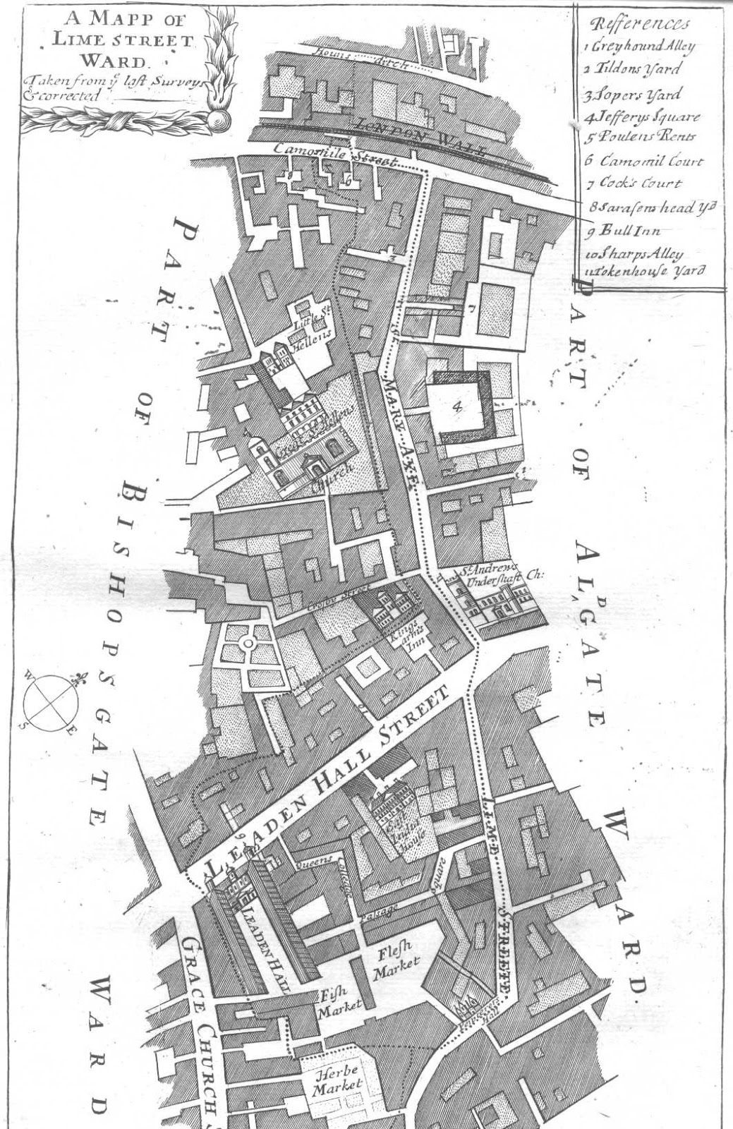 Time Present and Time Past: The Wards of Old London: Lime Street ...