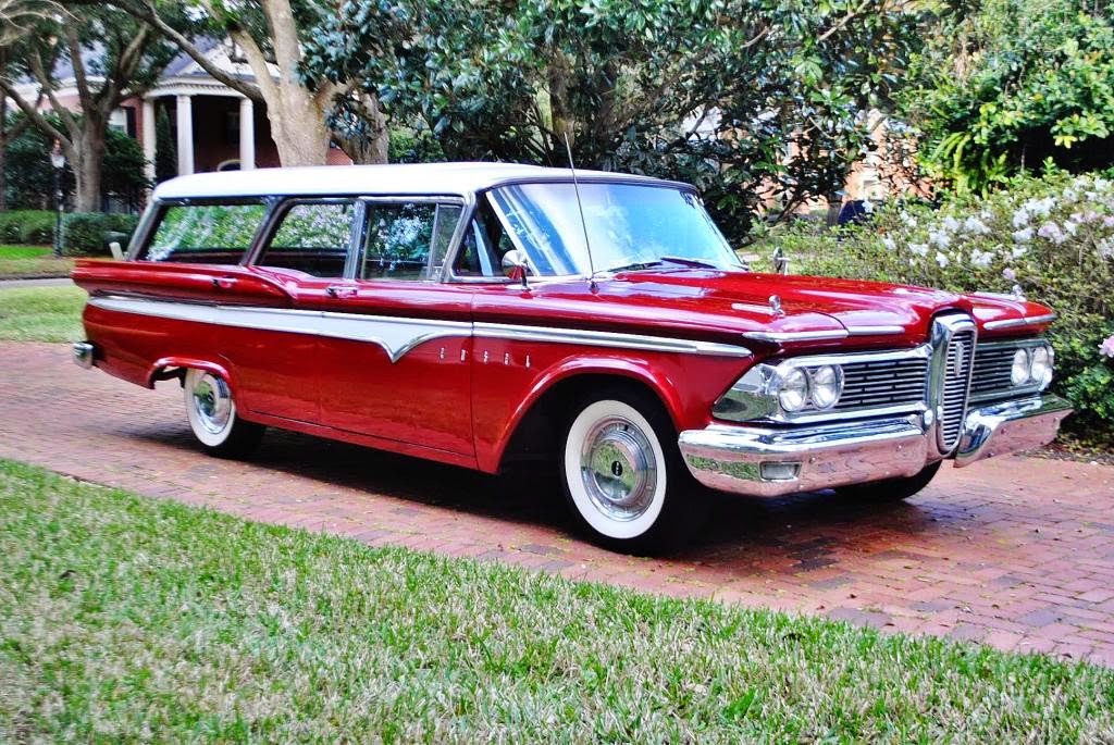 All American Classic Cars: 1959 Edsel Ranger Villager 4-Door Station Wagon