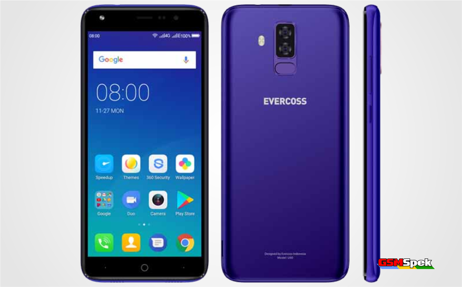 Evercoss U60 Full Spesifikasi & Harga Terbaru, Smartphone Nougat dengan ...