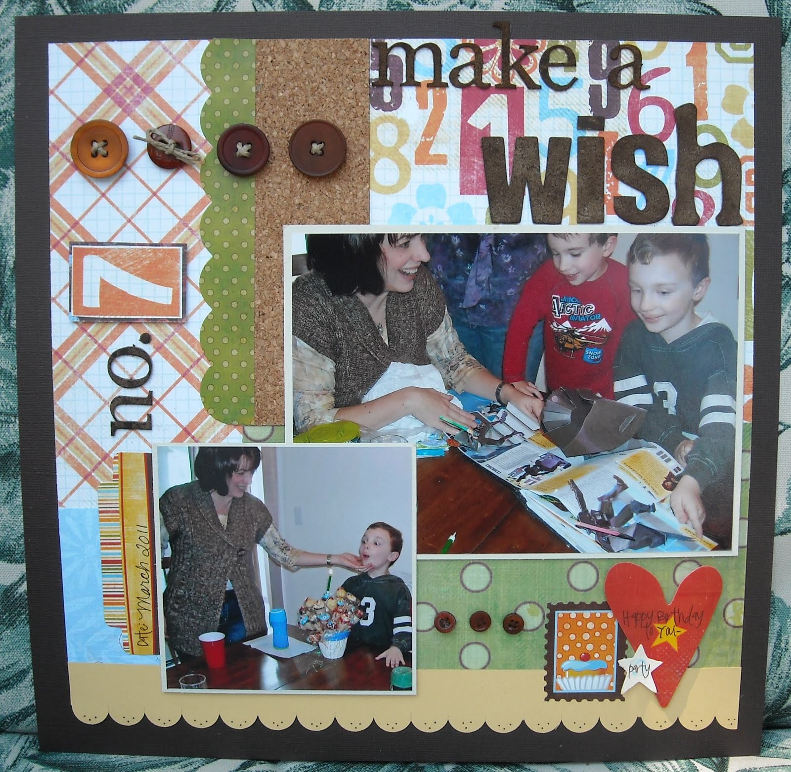 Paperie Petals: Happy Birthday Scrapbook Pages