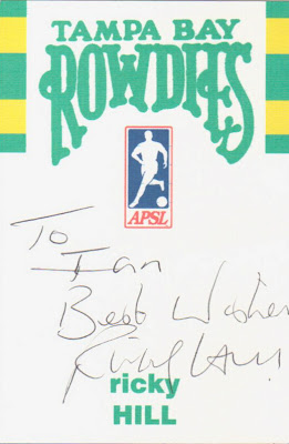 TAMPA BAY ROWDIES APPRECIATION BLOG (1975 to 1993): Signed Cards - 1992 ...