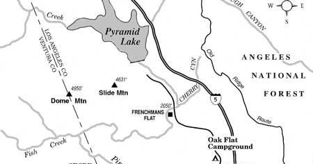 Lost In The Los Padres: Piru Creek Drainage from Lake Pyramid to Lake Piru