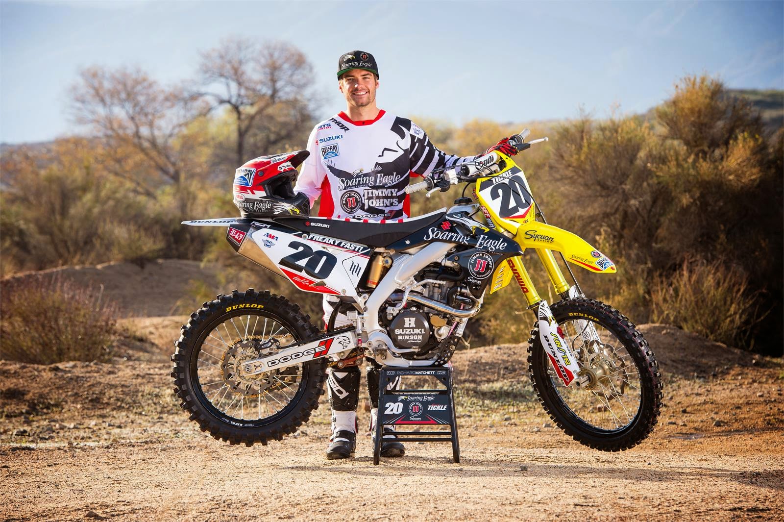 Racing Cafè: Suzuki RM-Z 450 Team RCH Soaring Eagle - Supercross USA 2015