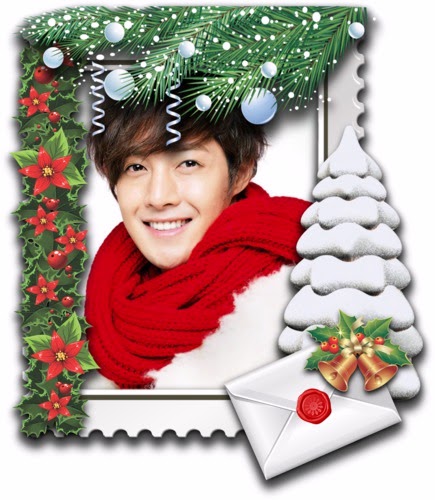 MJ.: Kim Hyun Joong - Merry Christmas Cards