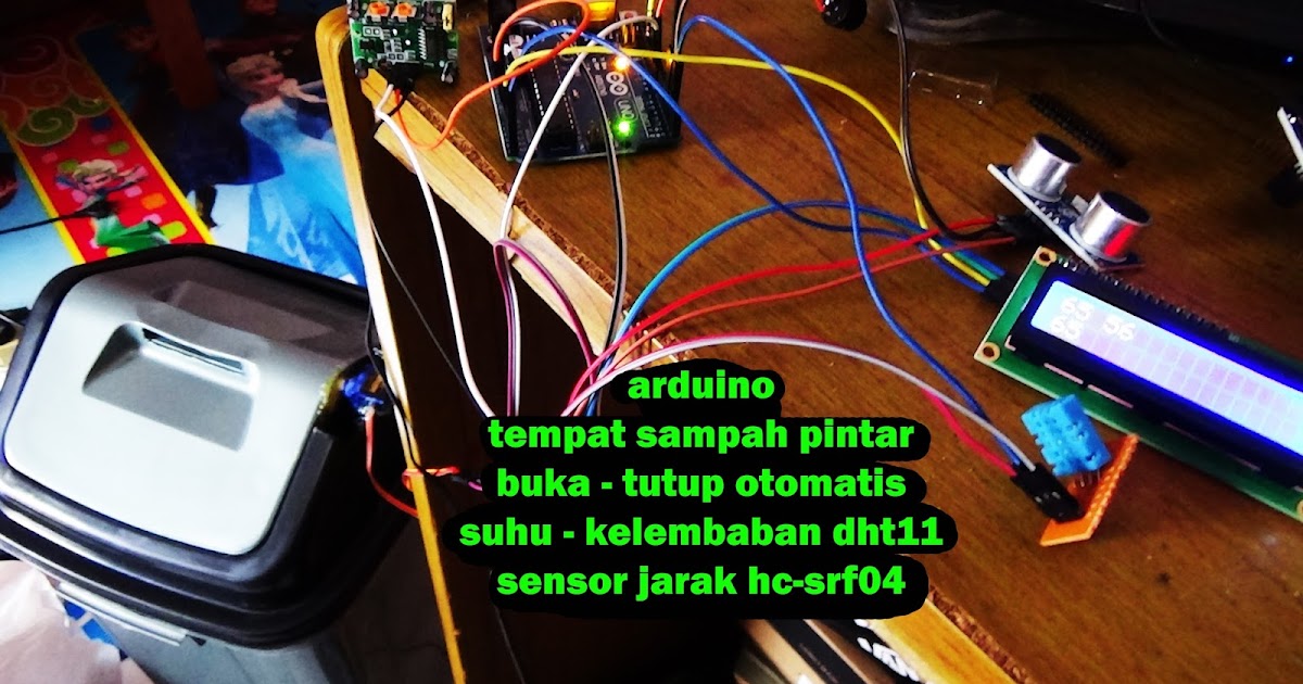.: SMART TRASH BIN ARDUINO (Tempat Sampah Pintar Buka Otomatis) Sensor ...