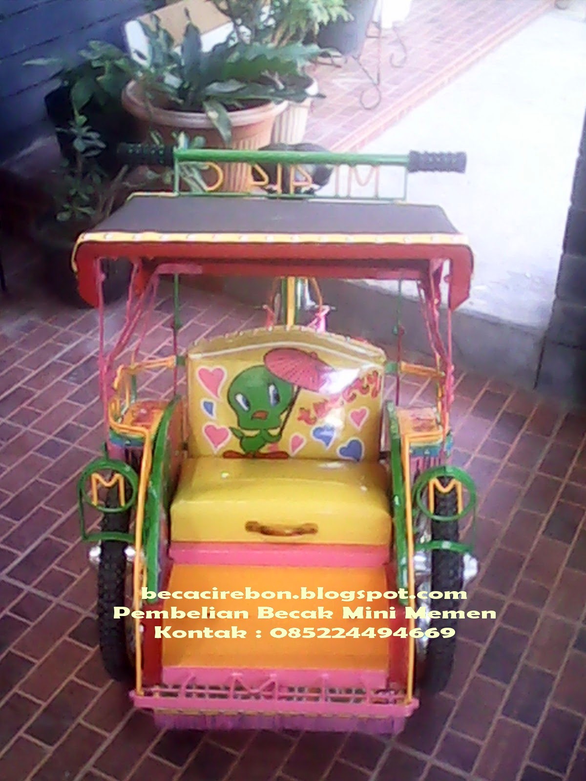 ! Beca Cirebon: Becak Mini Memen Di Balikpapan Dan Samarinda Kaltim