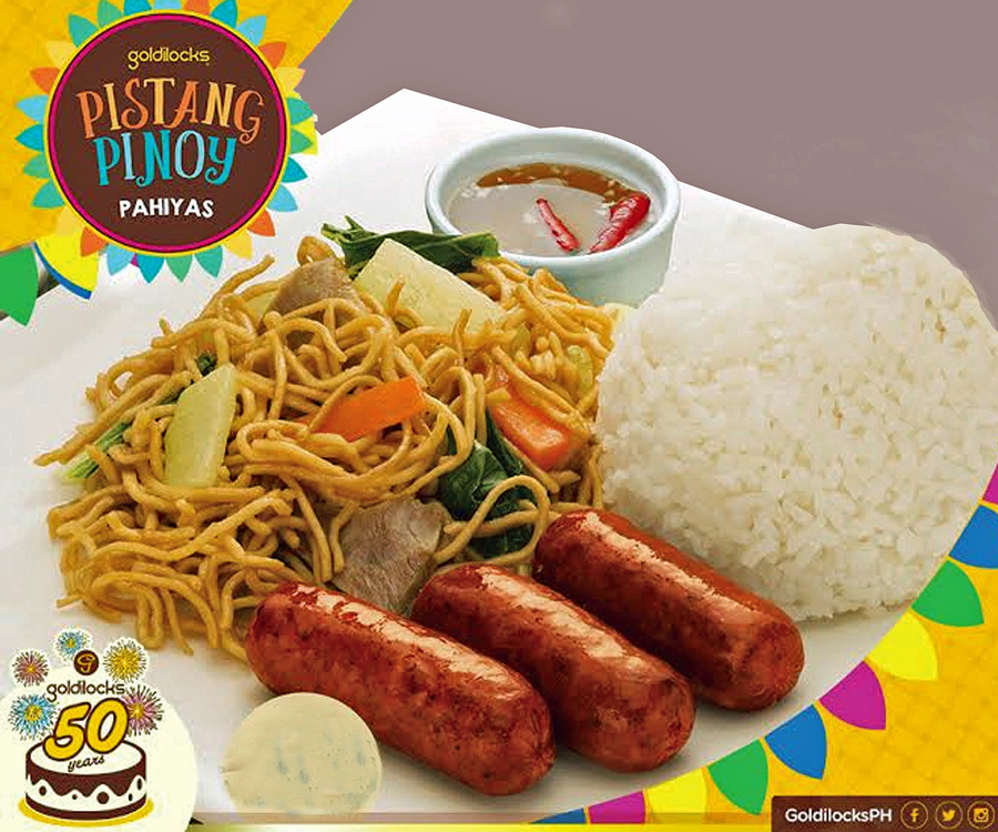 Lemon GreenTea: Goldilocks brings Pistang Pinoy to your table!