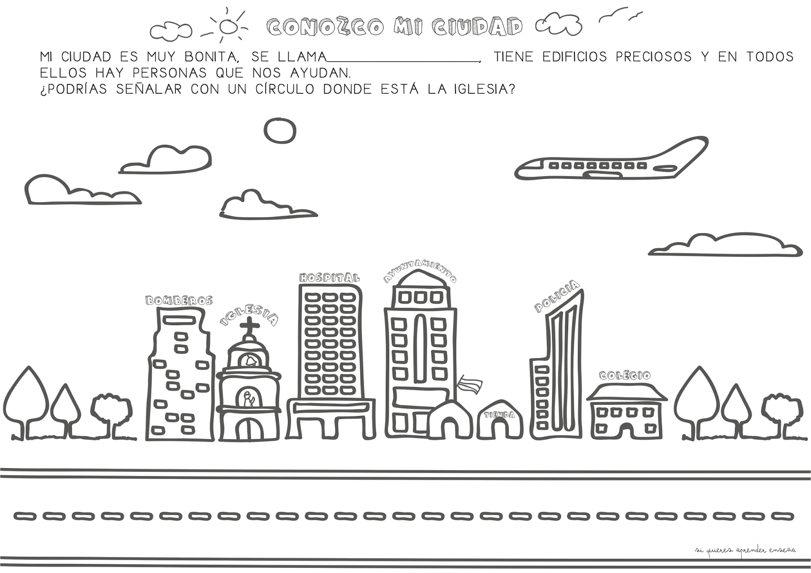 Conozco mi ciudad - Si quieres aprender, ENSEÑA.