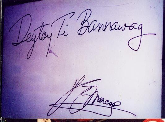 Living with Nature - School on Blog by Dr. Abercio V. Rotor: President ...