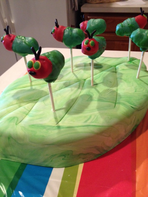 Frosted Insanity: Very Hungry Caterpillar Cake