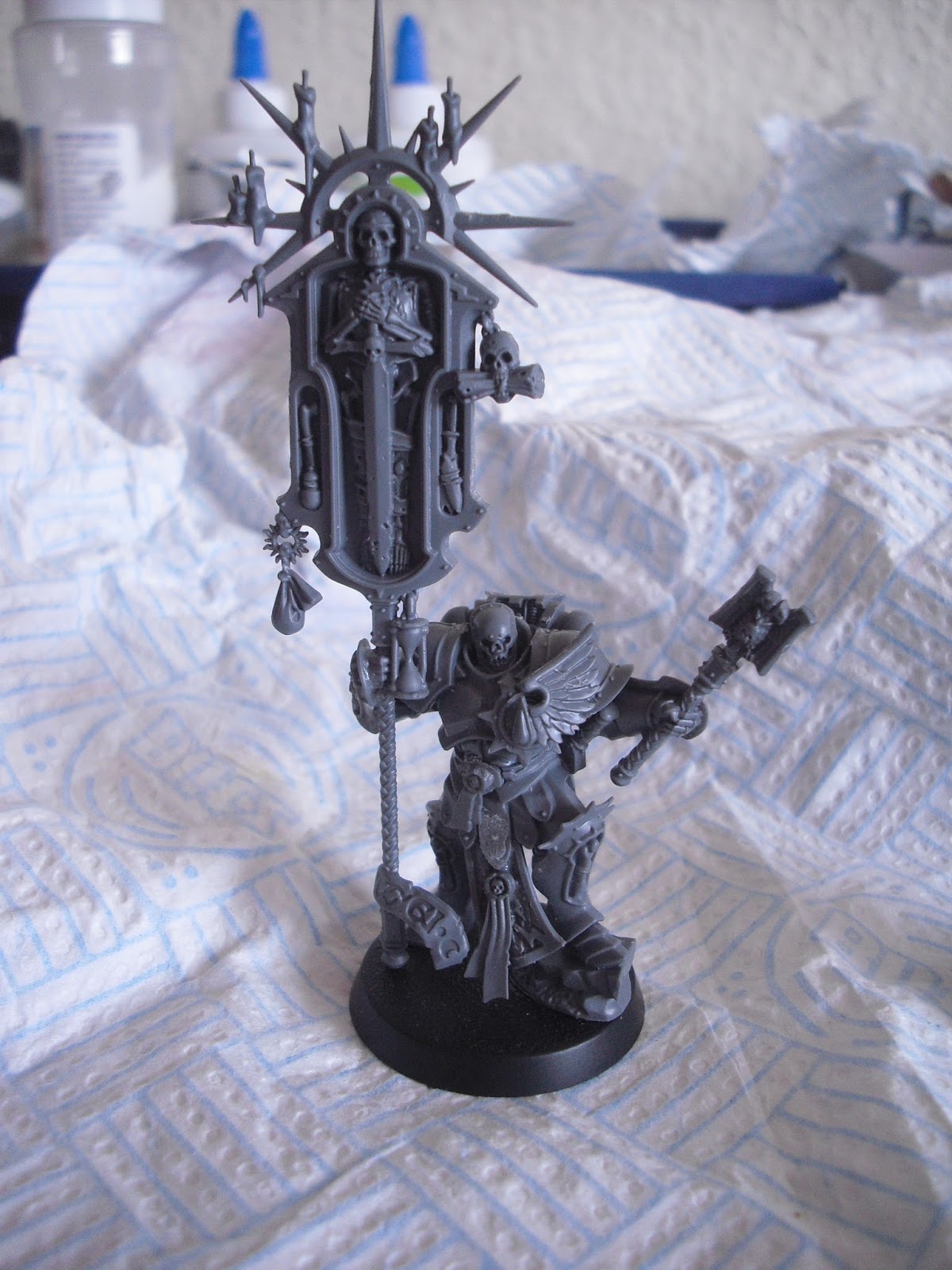 30Kplus40K: Chaplain and Sanguinary Priest Conversions - WIP