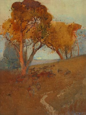 Spaces Between The Gaps: Creative Cauldron - Sydney Long – art nouveau ...